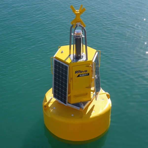 Buoys for acoustic or multiparameter monitoring by RTSYS Underwater ...